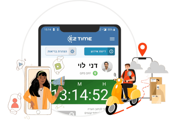 Attendance system - Eztime - איזי טיים