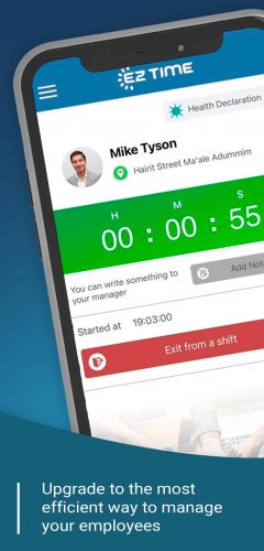 Application - Eztime - איזי טיים